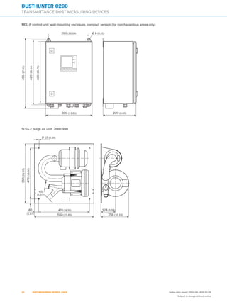 Dual technology dust measurement instrument | PDF