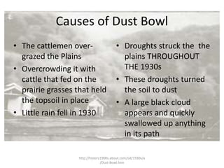 Dust bowl.brittanybrooks | PPTX