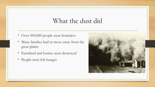 Dust bowl project | PPT