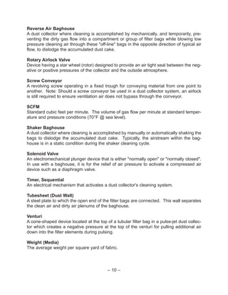 Dust collection maintenance | PDF