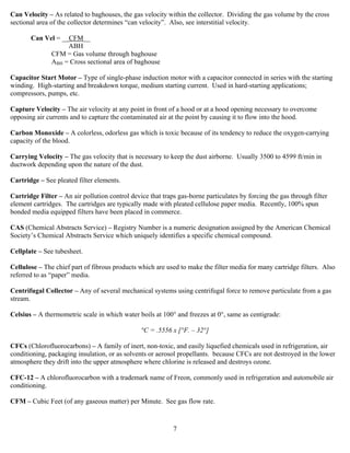 Dust collection technical handbook | PDF