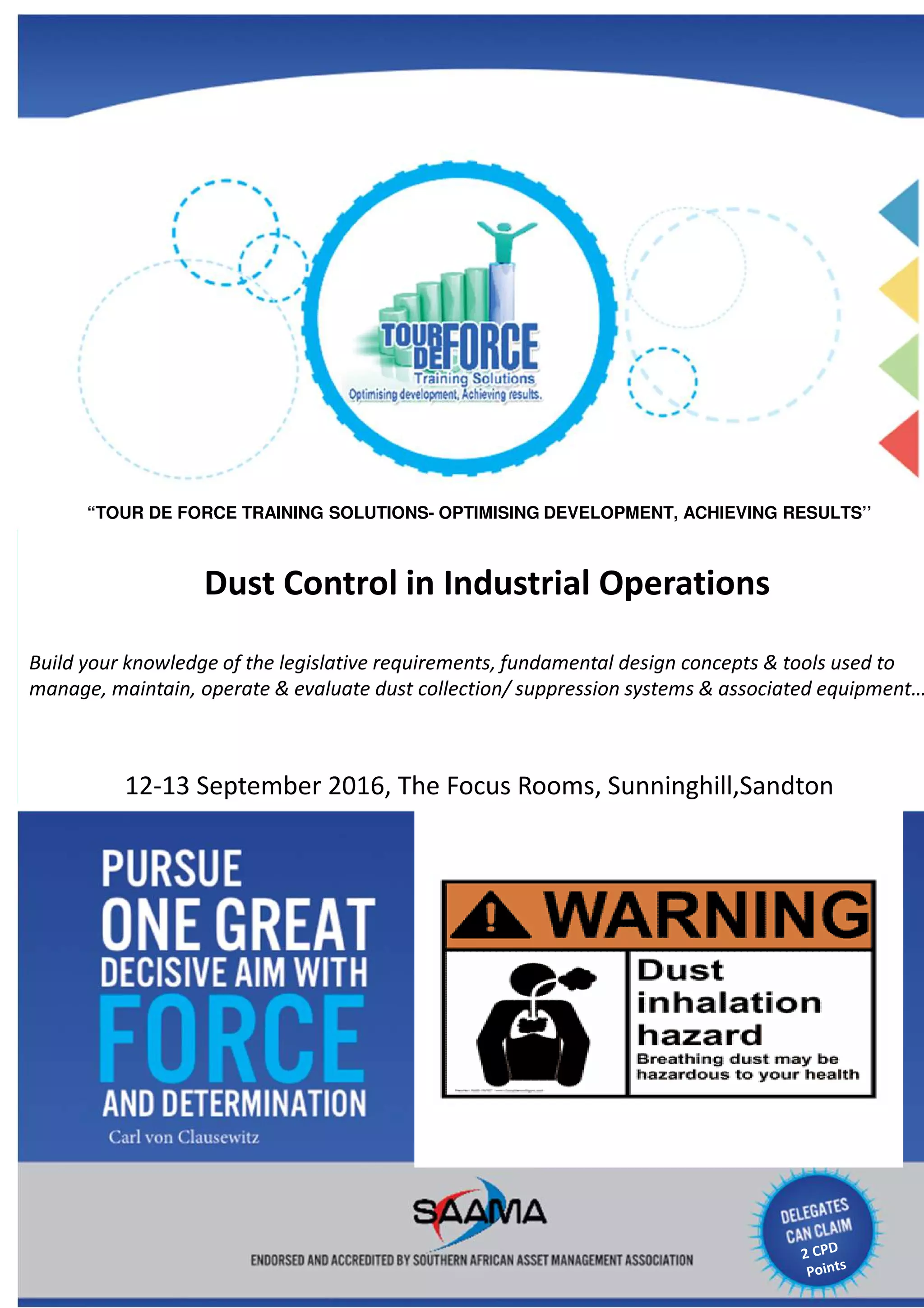 Dust control in industrial operations | PDF