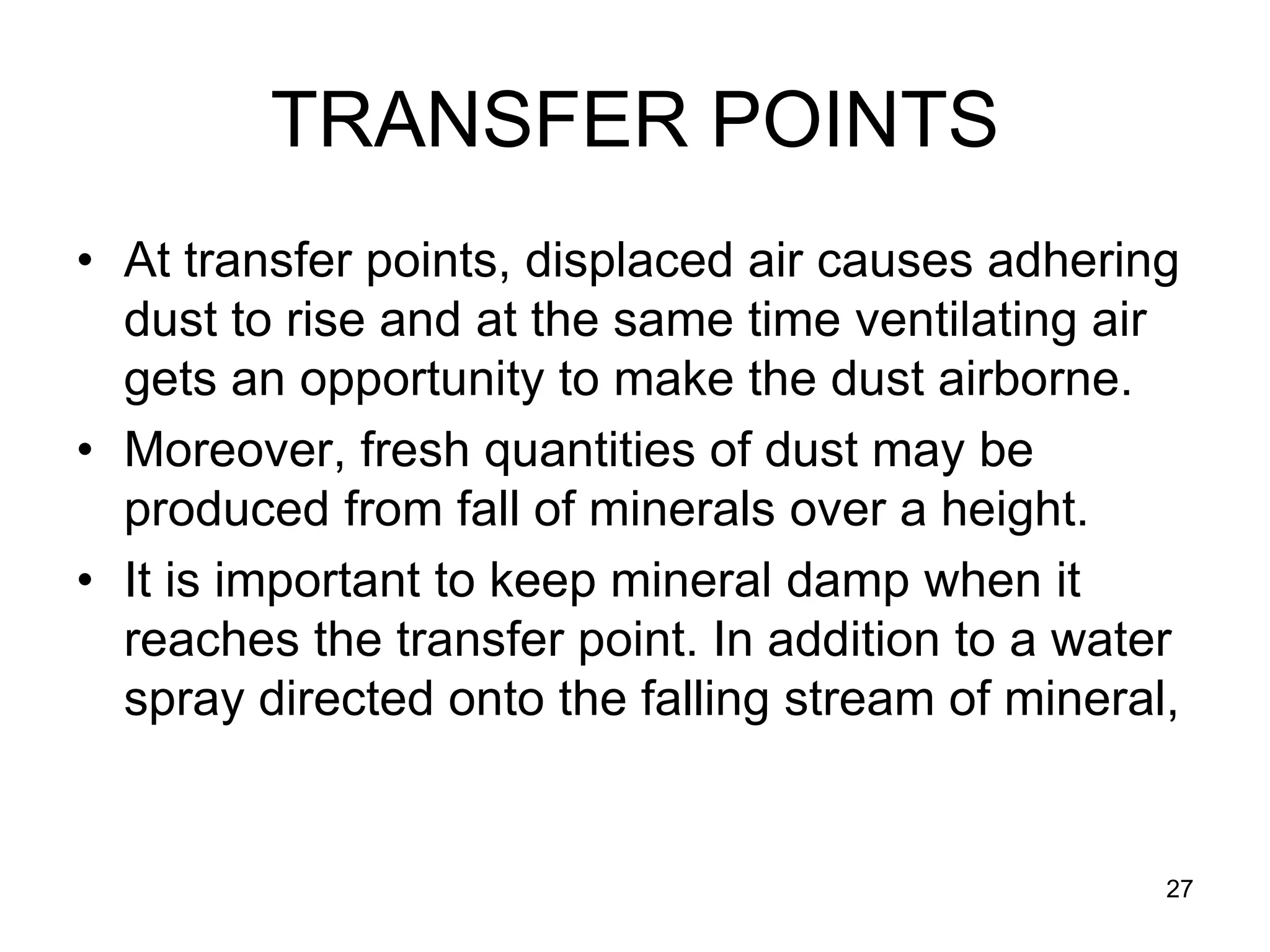 Dust control measures | PPT