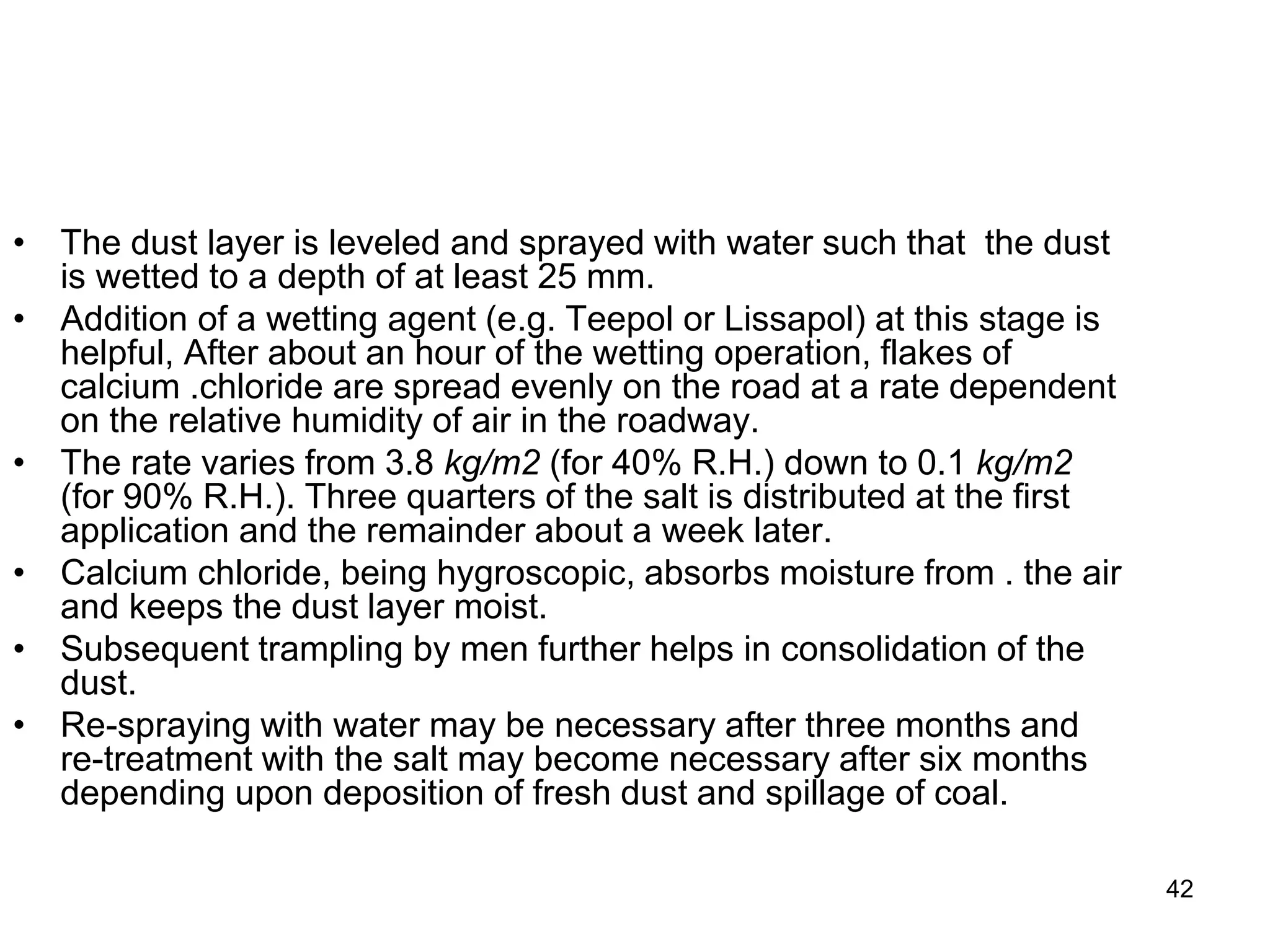 Dust control measures | PPT