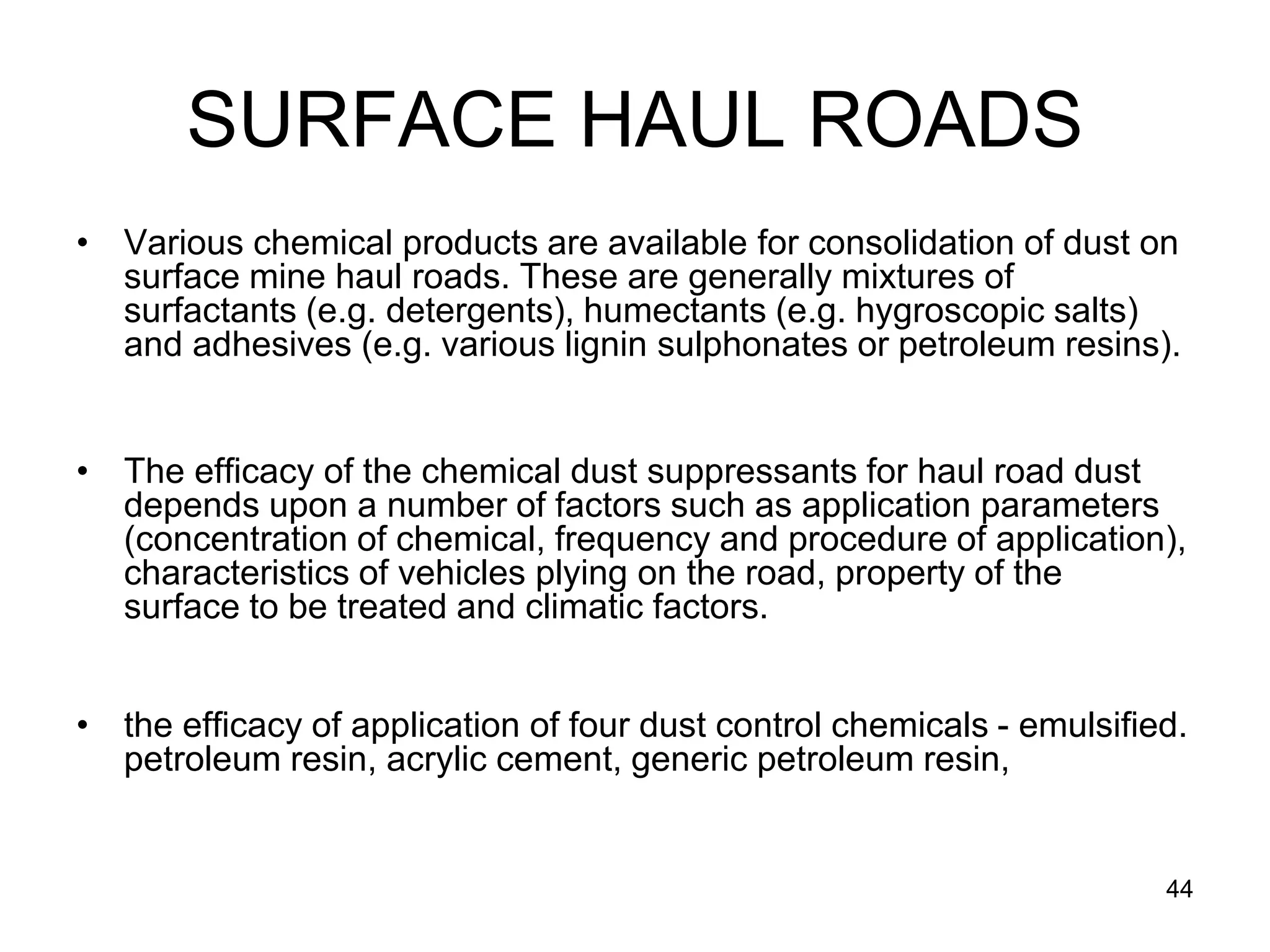 Dust control measures | PPT