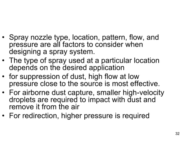 Dust control measures | PPT | Lung and Respiratory Health | Diseases ...