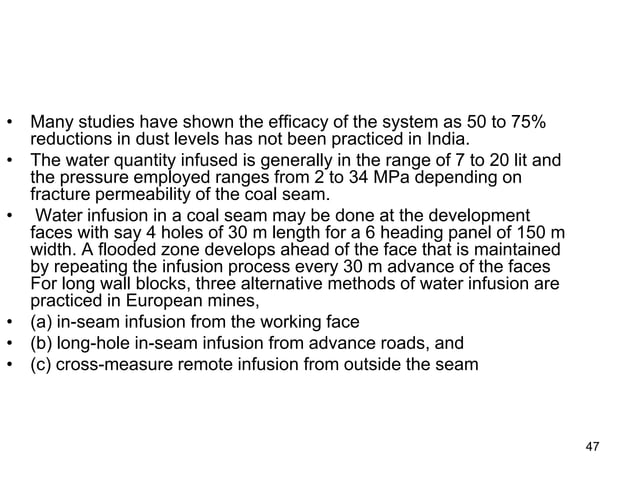 Dust control measures | PPT | Lung and Respiratory Health | Diseases ...