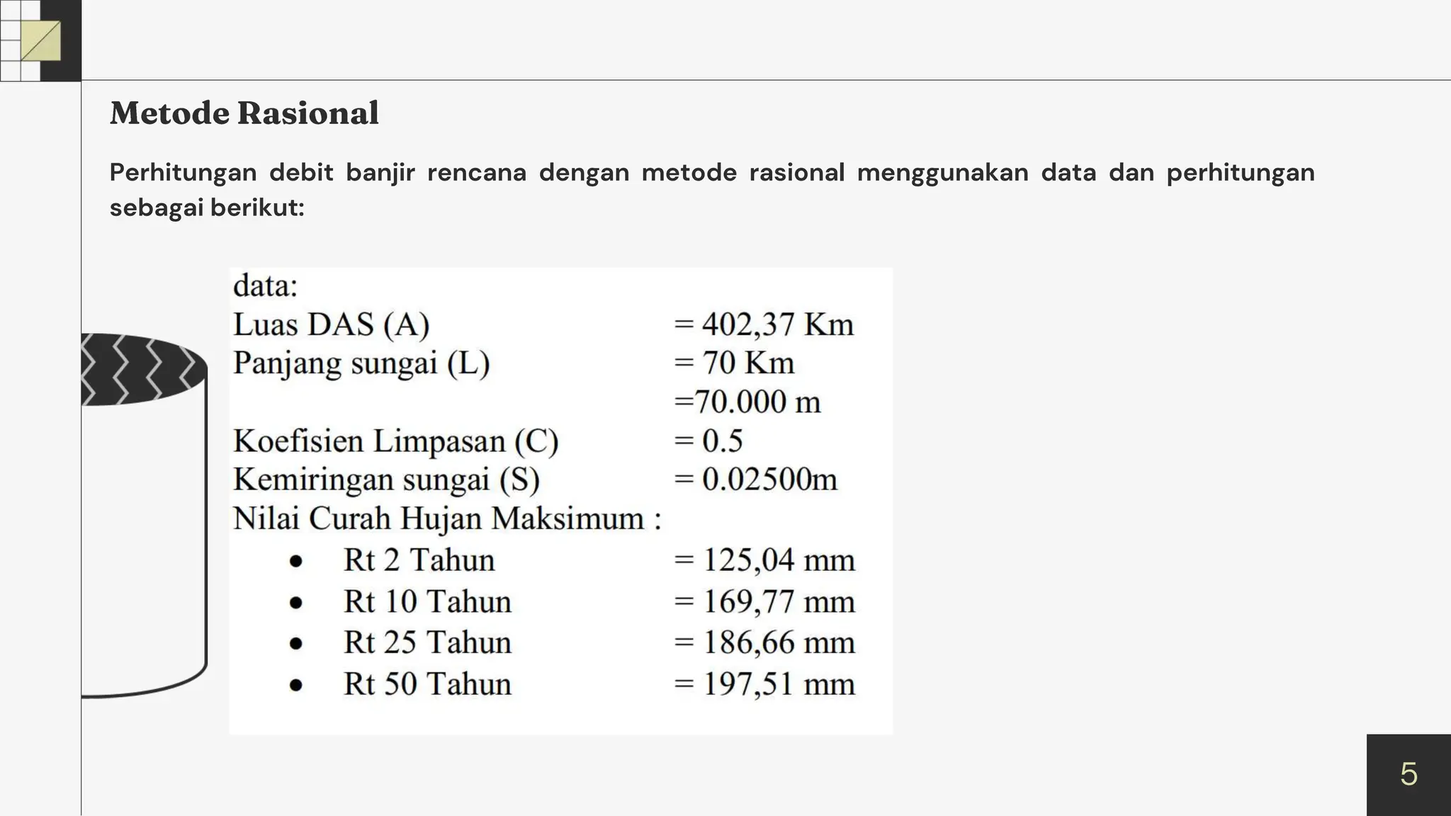 Penilaian terhadap siklus air di suatu wilayah (analisis hidrologi ...