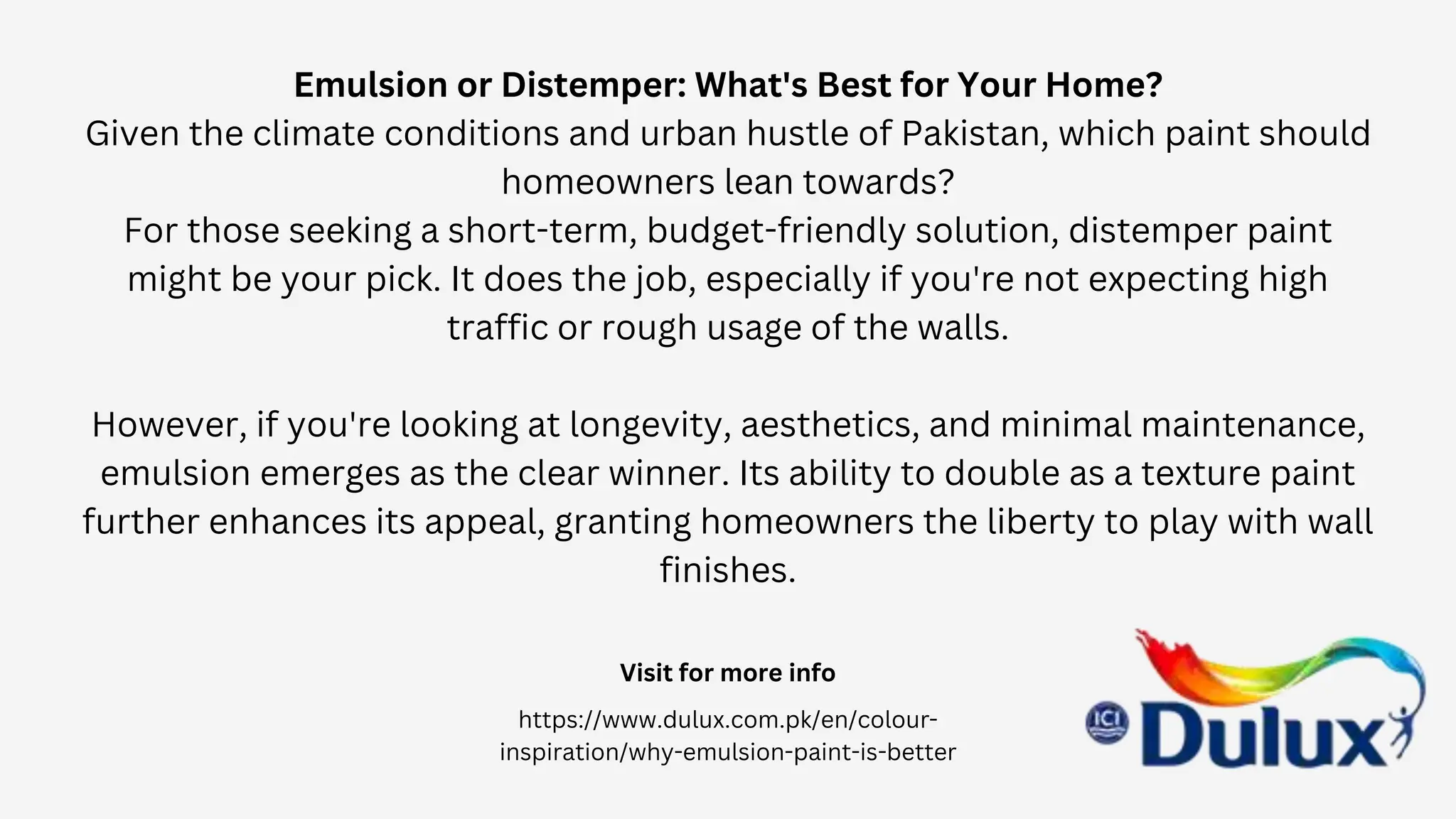 What's the story of the colour? Understanding Emulsion and Distemper | PPTX