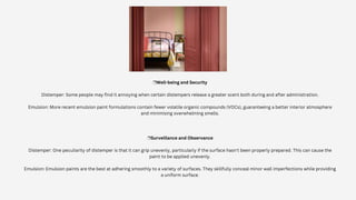 What's the story of the colour? Understanding Emulsion and Distemper | PPTX