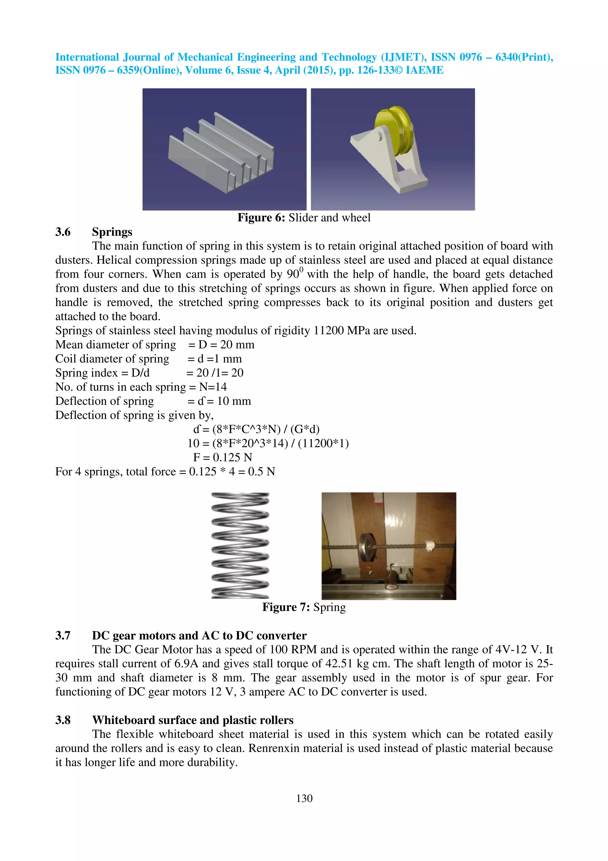 Duster detaching mechanism for automated motorized whiteboard | PDF