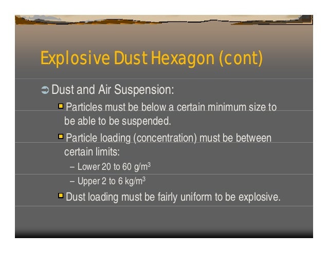 Dust explosions - All you need to know