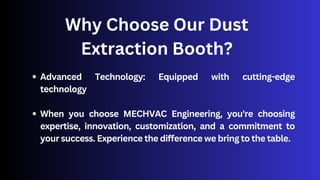 Dust Extraction Booth | PDF