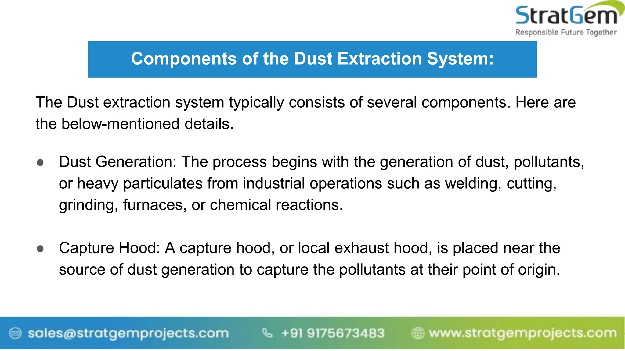 Dust Extraction System | PPTX