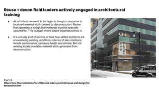 Embedding Material Reuse in the Lexicon of Architectural Practice: An ...