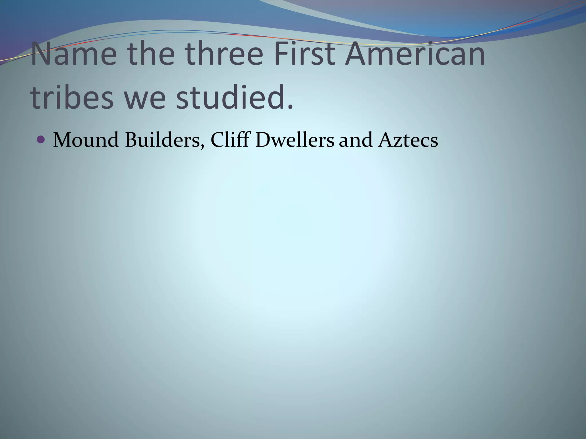 Dustin anthony first americans | PPTX