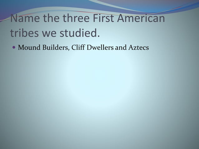 Dustin anthony first americans | PPTX