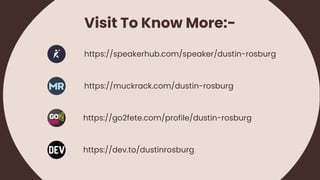 Dustin Rosburg - A Construction Manager | PPT