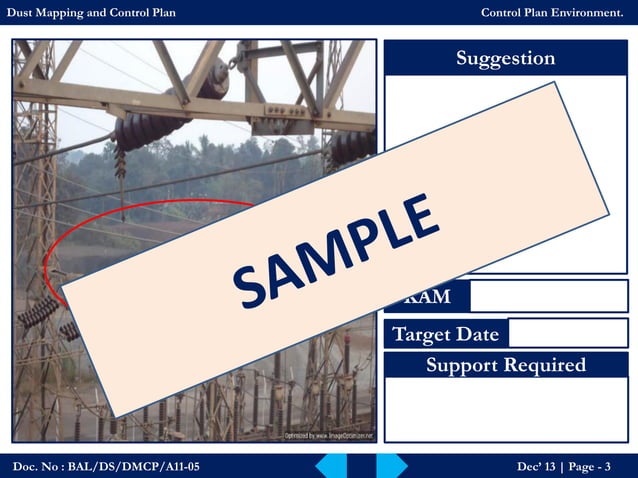 Dust Mapping and Control Plan - DMCP by_Deepak Kumar Sahoo | PPT