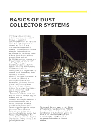 Dust Control System | Arrelic Insights | PDF