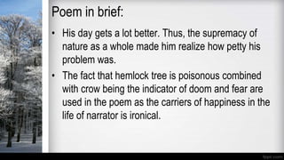 Dust of Snow | PPT