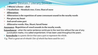 Dust Of Snow By Robert Frost Class-X English CBSE | PPTX