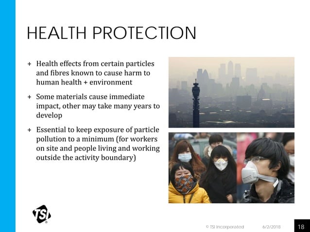 Workplace and Environmental Dust Monitoring seminar BSRIA and TSI HSE ...