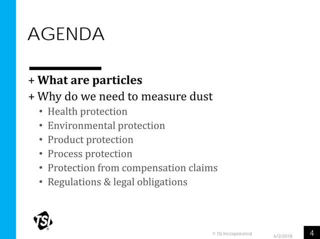 Workplace and Environmental Dust Monitoring seminar BSRIA and TSI HSE ...
