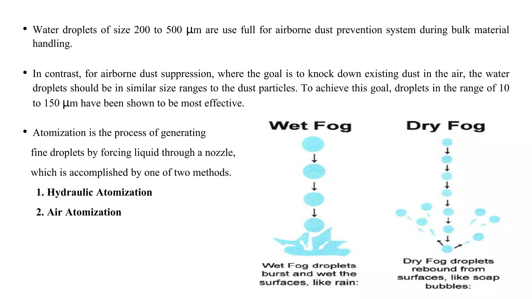 Dust suppresion system | PDF