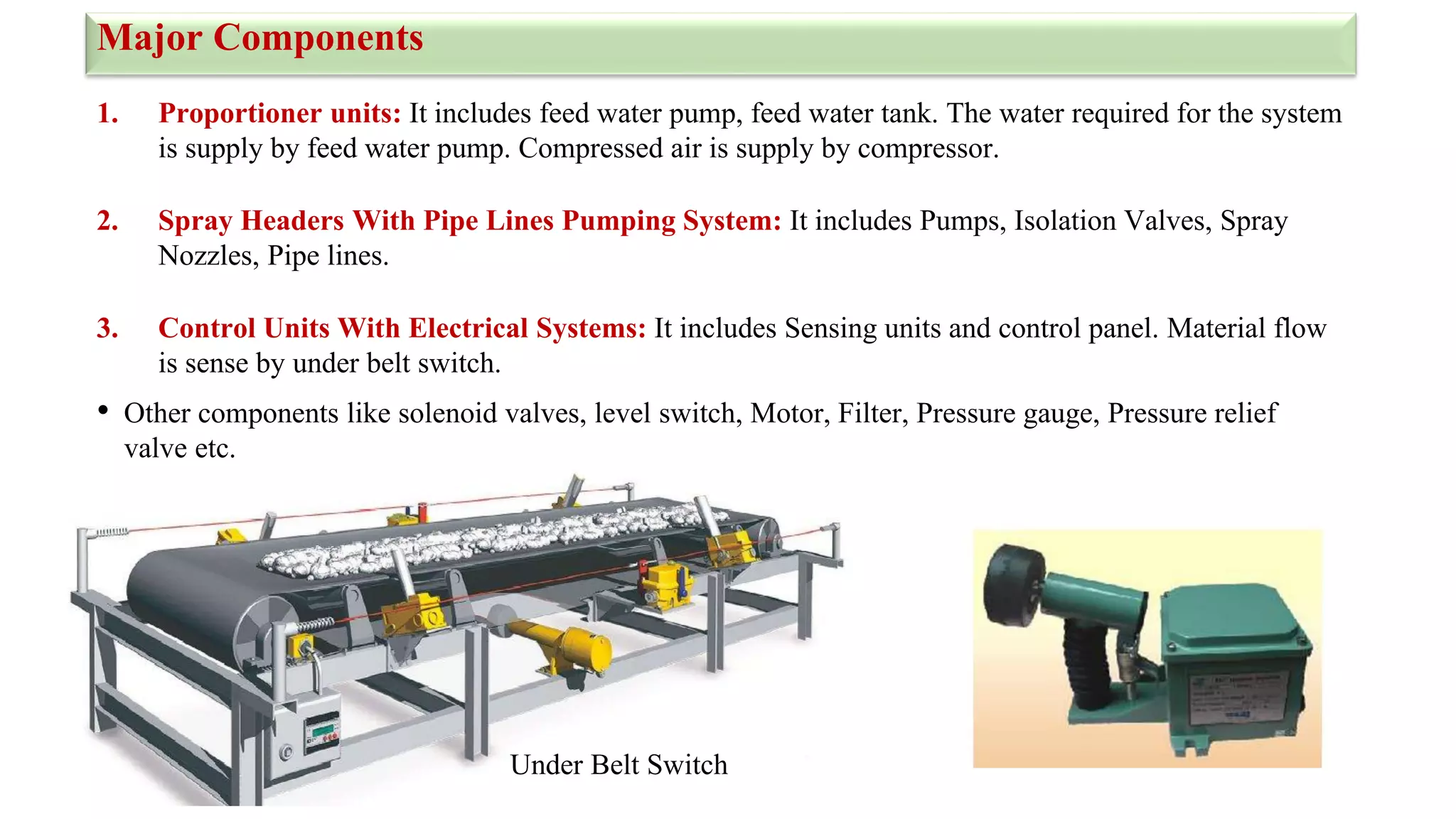 Dust suppresion system | PDF