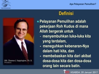 Bertumbuh Melalui Pemulihan | PPTX