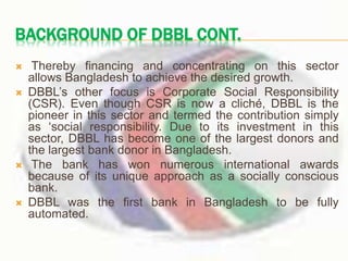 Dutch bangla bank limited (dbbl) | PPTX