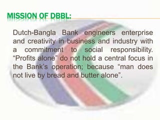 Dutch bangla bank limited (dbbl) | PPTX