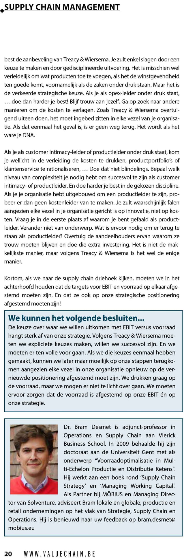 Dutch - Linking the supply chain triangle to strategy. | PDF