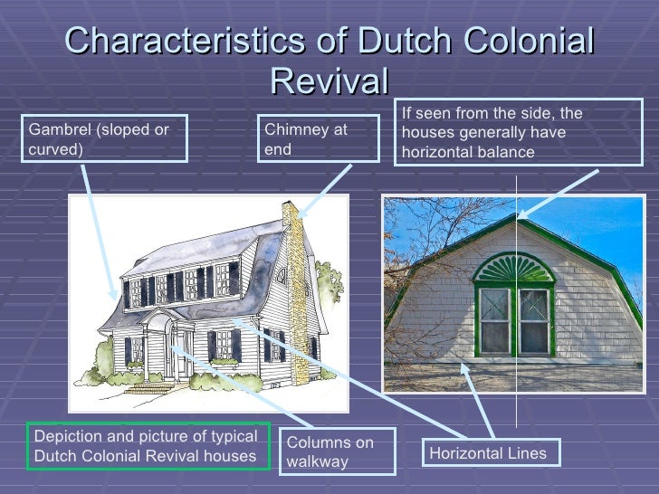 Dutch Colonial Architecture Features