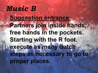 Dutch Couple Dance (Foreign Folk Dance) | PPTX