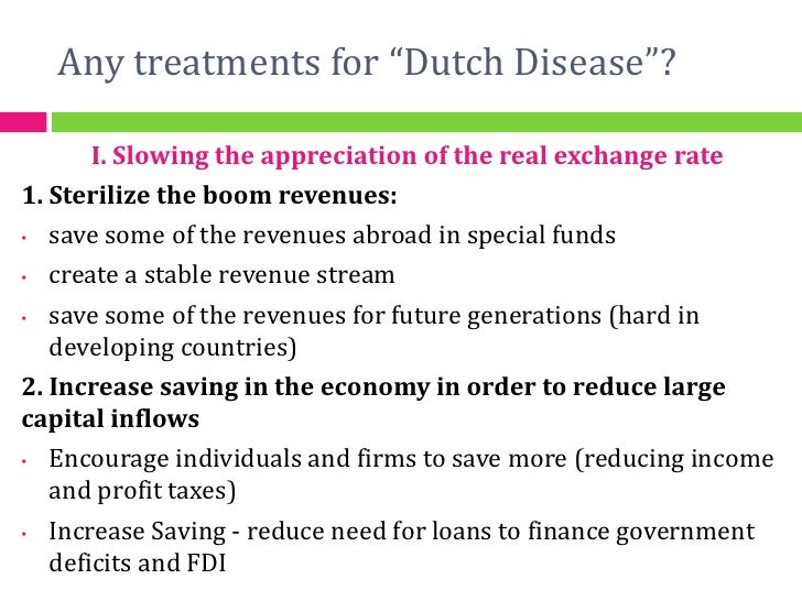 Dutch disease