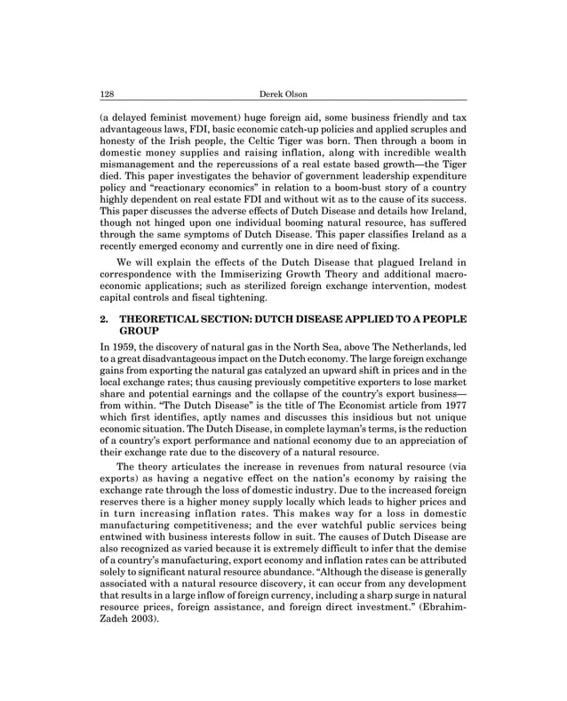 Dutch disease article | PDF