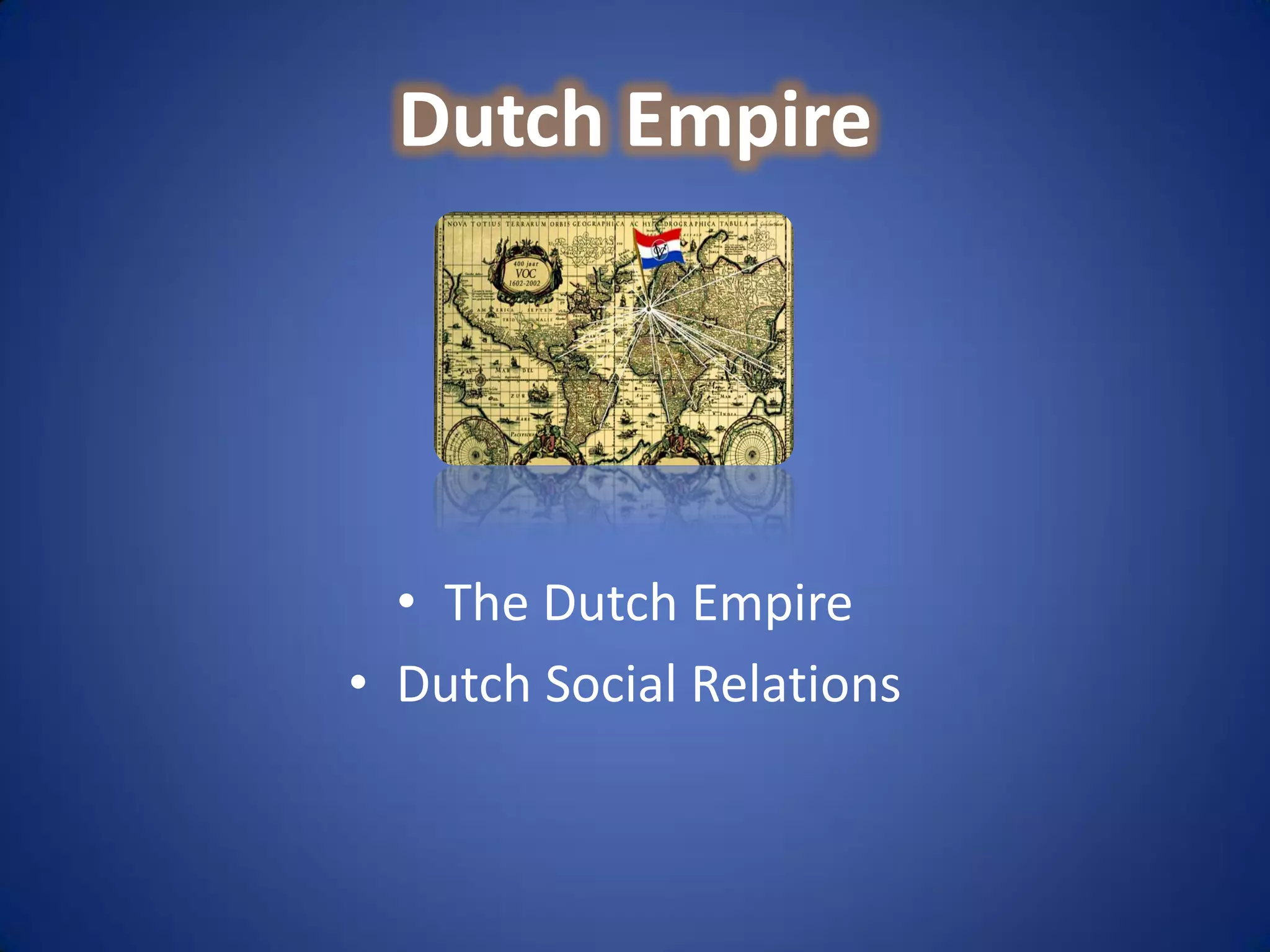 Dutch Empire 1 | PDF