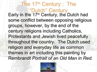 Dutch Golden Age | PPT