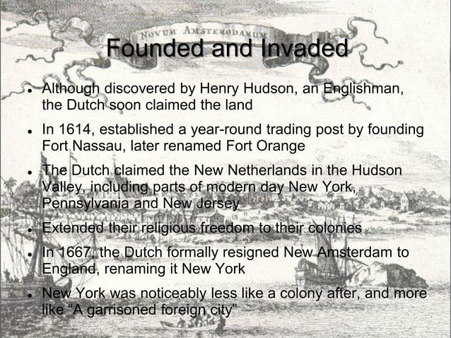 Dutch I Middle Colonies | PPT