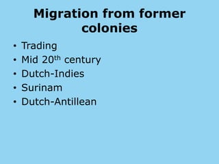 Dutch migration history | PPTX