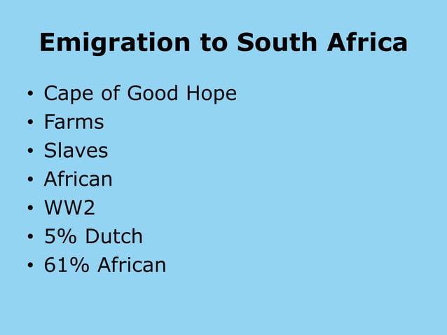Dutch migration history | PPT