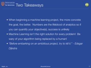 DutchMLSchool. ML Business Perspective | PPT