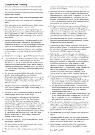 Dutch salary slip sample | PDF