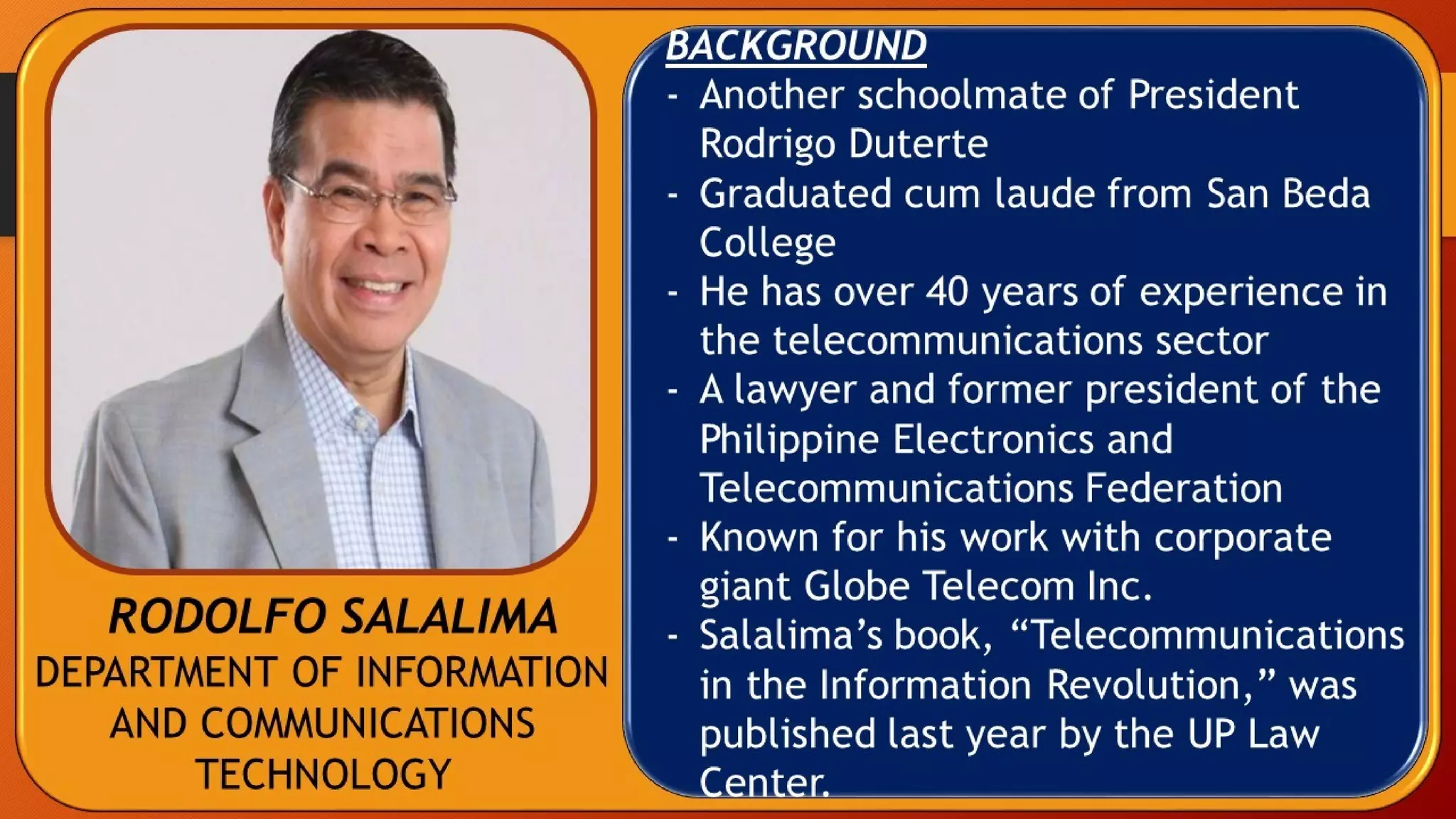 Duterte cabinet secretary | PPT