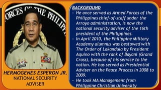Duterte cabinet secretary | PPT