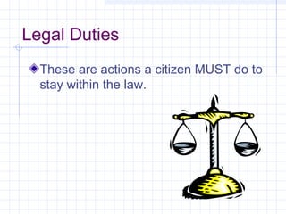 Civic Duties PPT | PPT