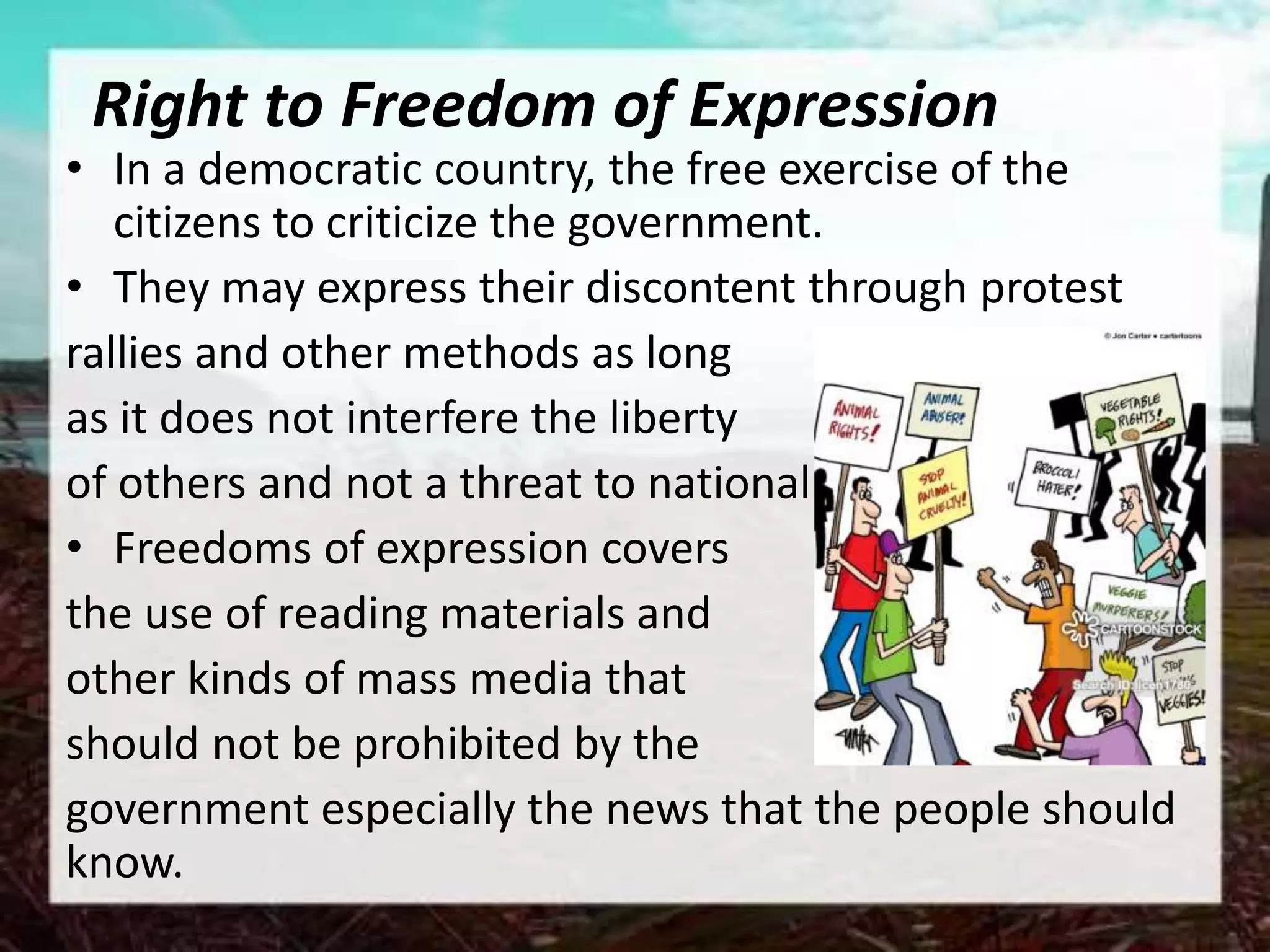 Rights and Responsibilities of a Filipino | PPTX