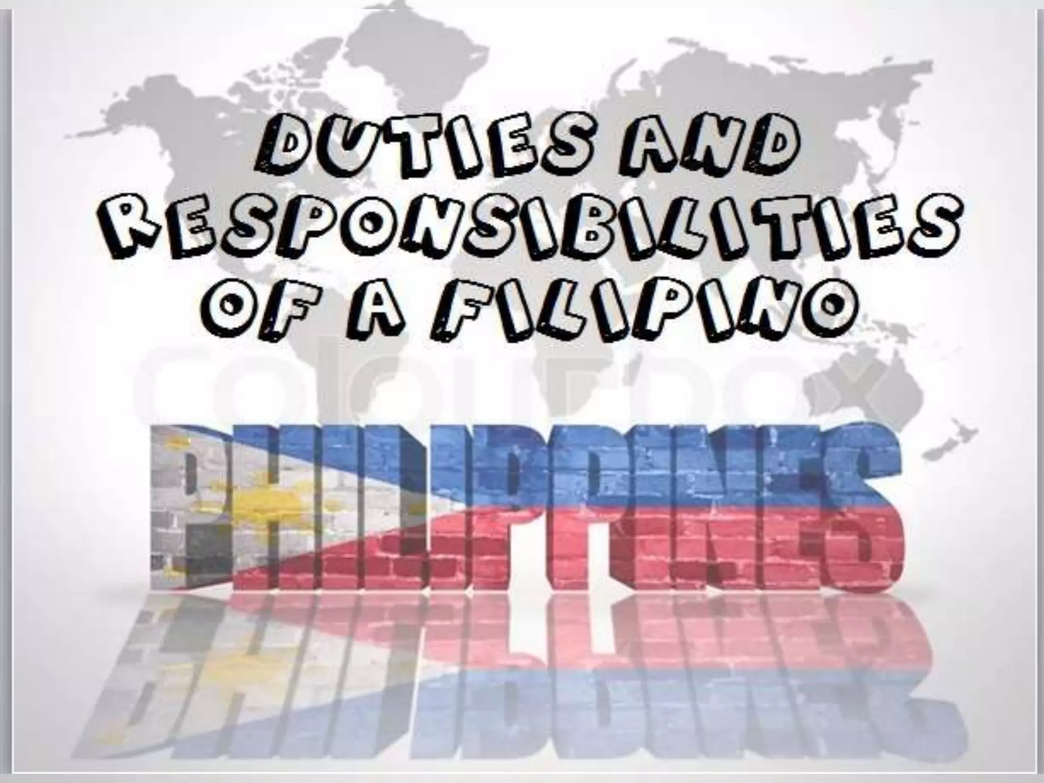 Rights and Responsibilities of a Filipino | PPTX